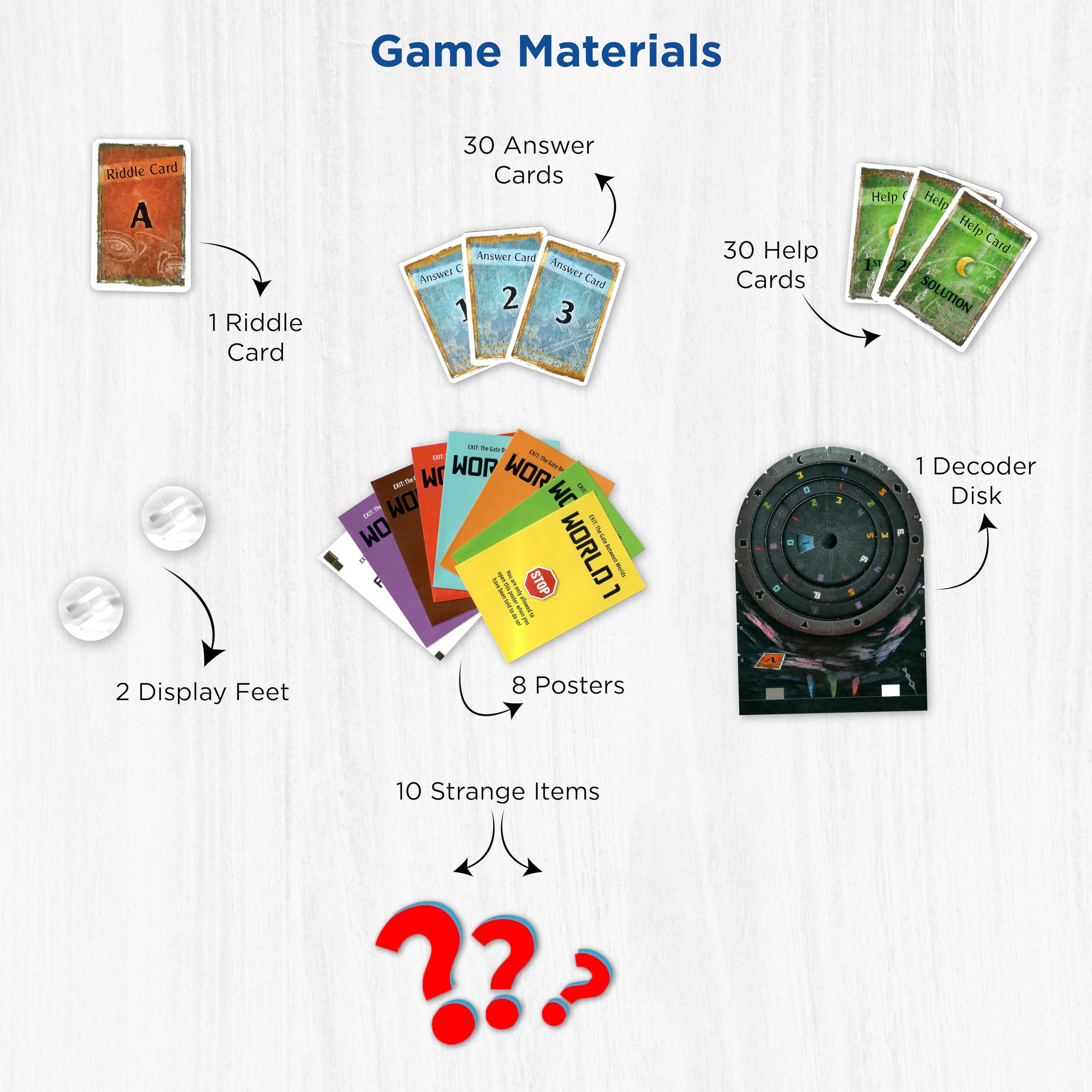 Exit: The Gate Between Worlds | Exit: The Game - A Kosmos Game | Family-Friendly, Card-Based at-Home Escape Room Experience for 1 to 4 Players, Ages 12+