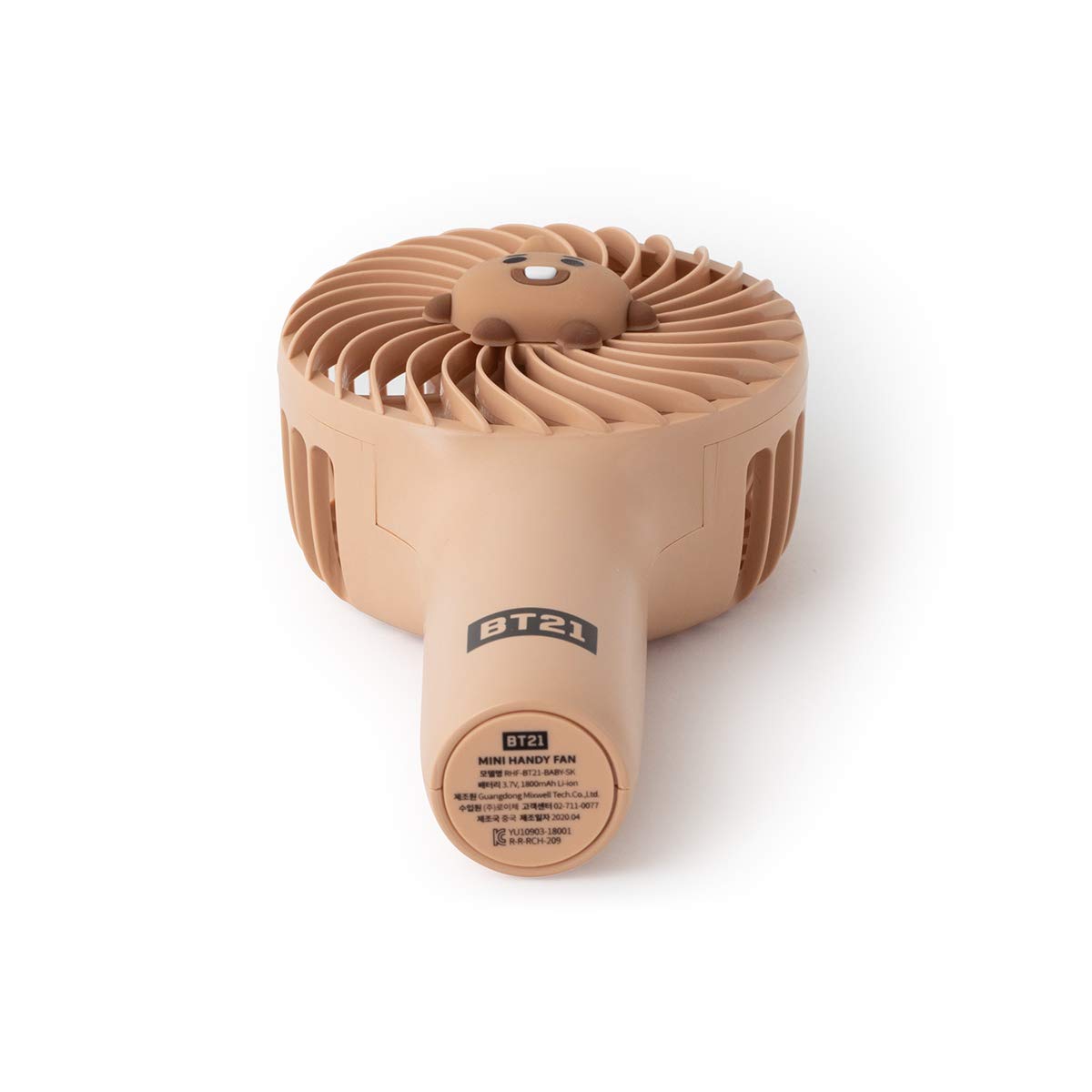 BT21 Official Baby Mini Handheld Personal Portable Fan (SHOOKY)
