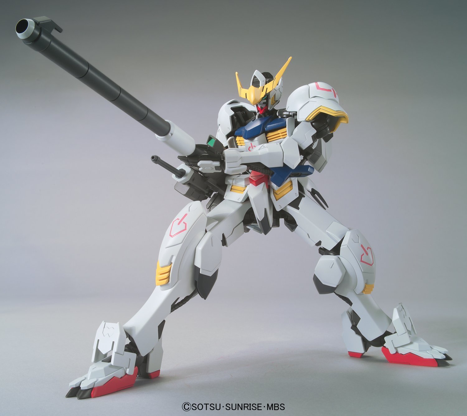 Bandai Hobby Orphans Gundam Barbatos Gundam Iron-Blooded Orphans Action Figure (1/100 Scale)