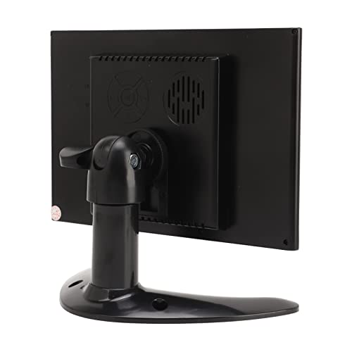 CHICIRIS Computer Desktop Monitor, Capacitive Touchscreen Monitor Remote Control VGA AV DC Input 7 Inch for Gaming (US Plug)