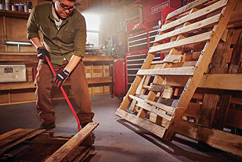 Craftsman Pry Bar, 36-Inch Spring Steel Wrecking Bar (CMHT82501)