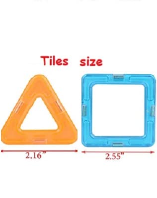 JDBF Magnetic Building Tiles Set for Kids | 30 Pieces Colorful, Durable, & Safe Construction Blocks | STEM Educational Toys for Creative Learning | Perfect for 3+ Years