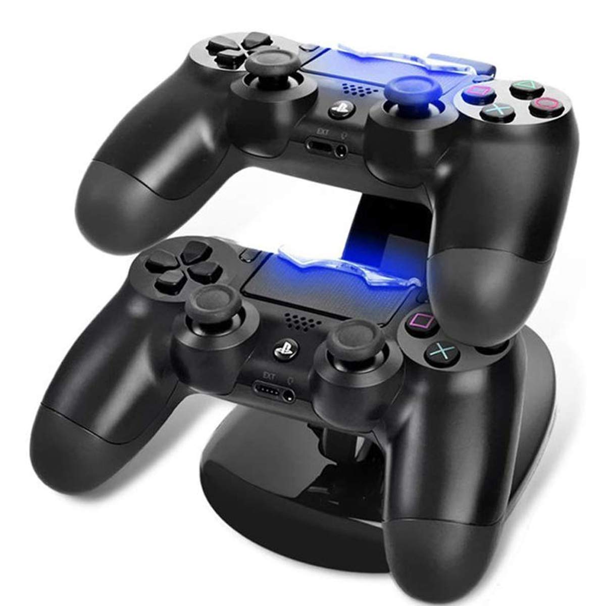 Beastron PS4 DualShock 4 V1 & V2 Controller Charging Station, PS4 Controller Charger for Sony PlayStation 4 PS4/PS4 Pro/PS4 Slim Controllers
