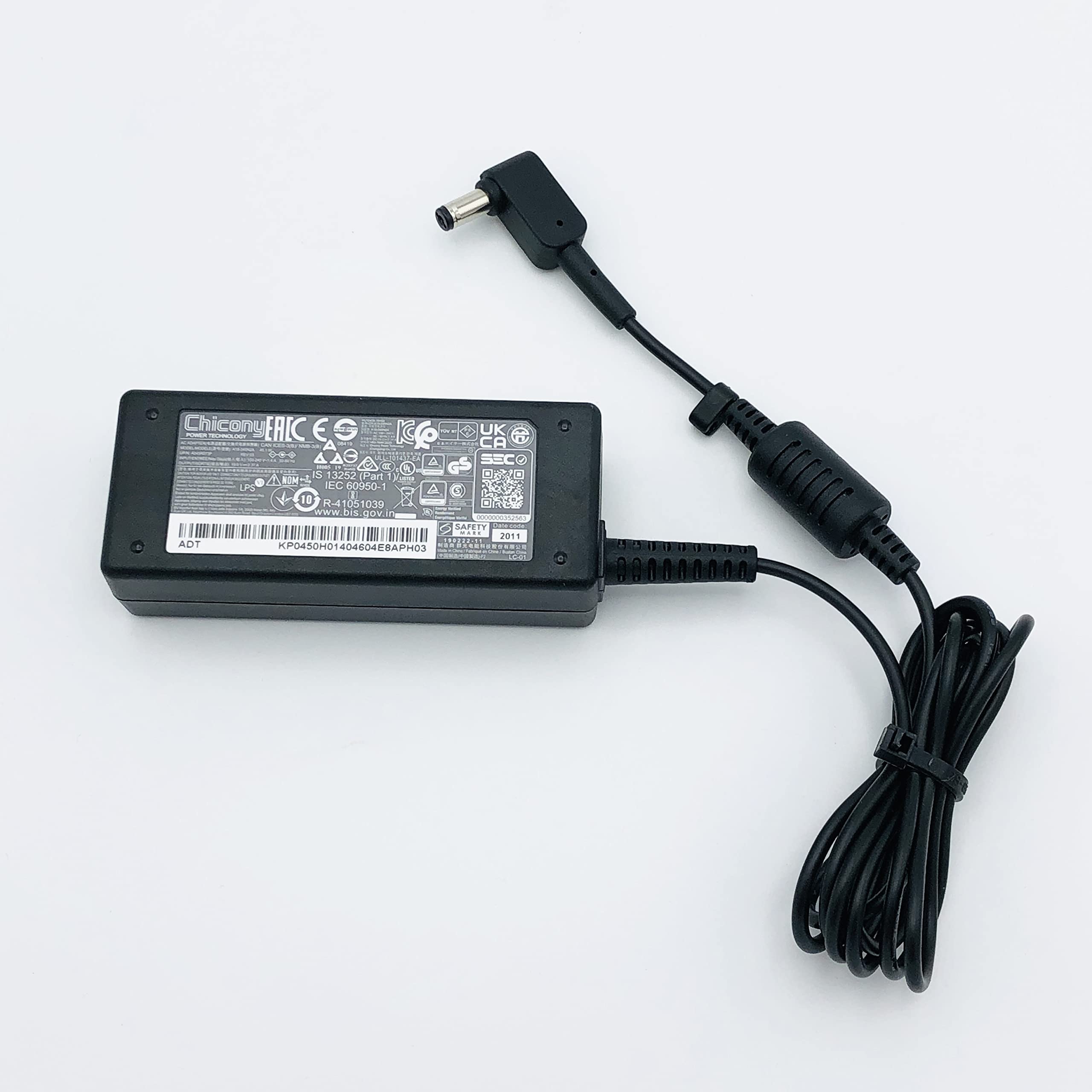 Chicony A18-045N2A 45W AC Adapter 19V 2.37A Power Supply 5.5x1.7 mm with Cord