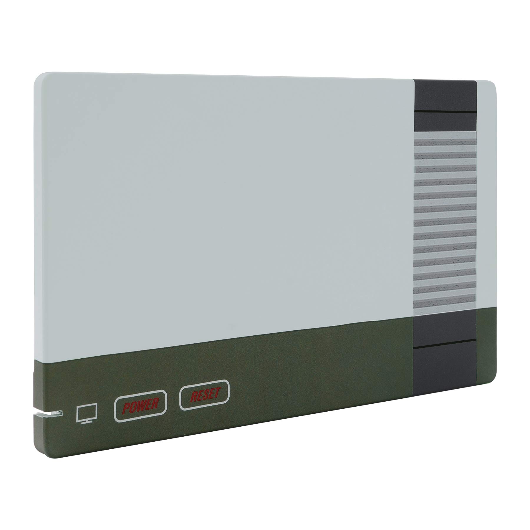 eXtremeRate Custom Soft Touch Grip Faceplate for Nintendo Switch Dock, Classics NES Style Patterned DIY Replacement Housing Shell for Nintendo Switch Dock - Dock NOT Included