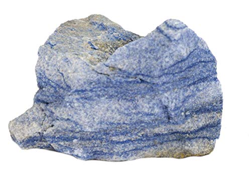 Blue Quartz, 1oz Rough, Untreated Specimen - Natural, 100% Authentic Brazilian Quartz - The Artisan Mined Series by hBAR