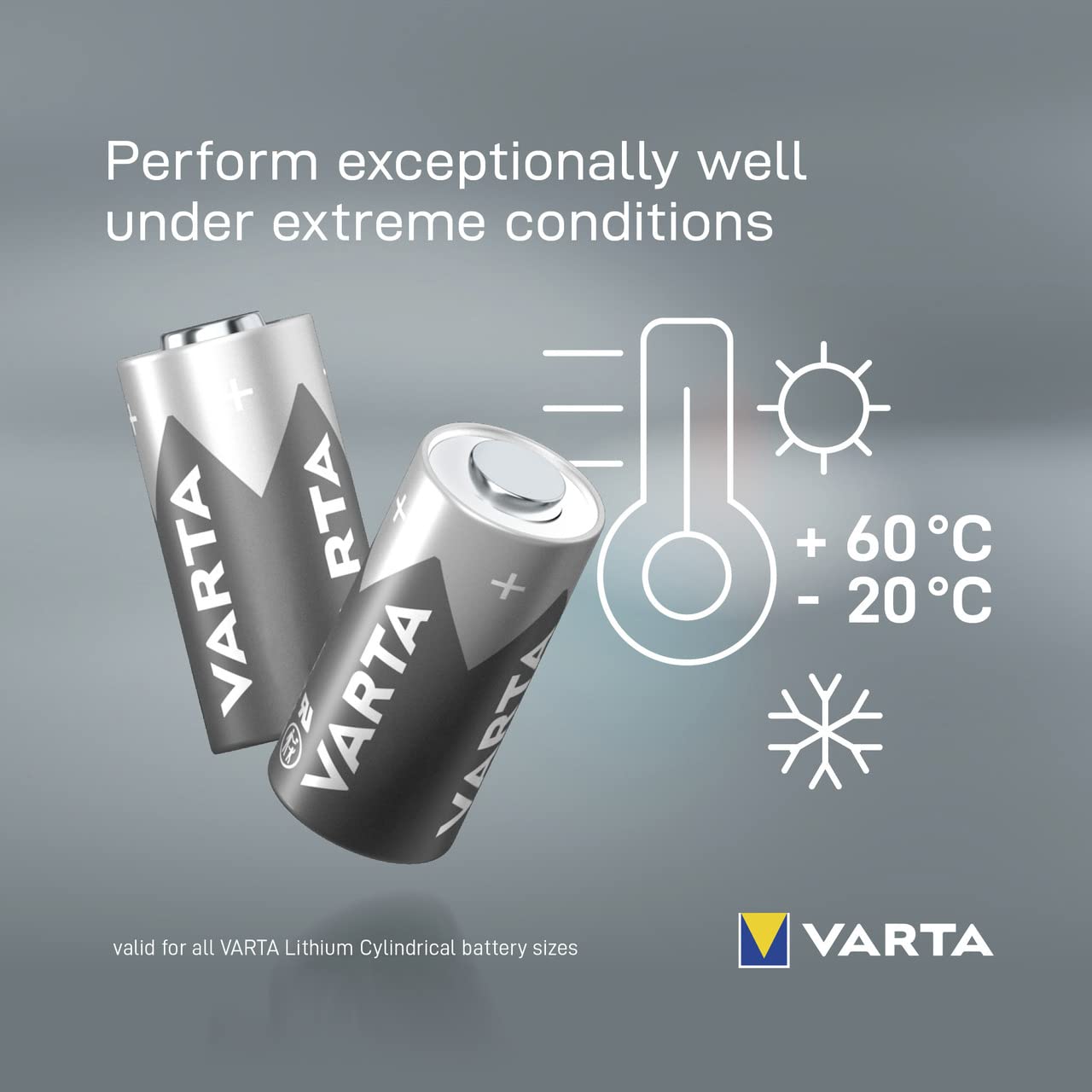 Varta Professional Litium CR-P2 6V Battery 6204