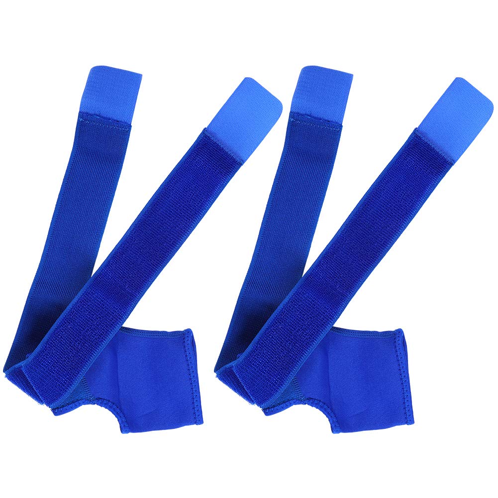 Ankle Brace, High Elasticity Blue Ankle Support, Durable 1 Pair Protect Ankles for Prevent Sports Injuries