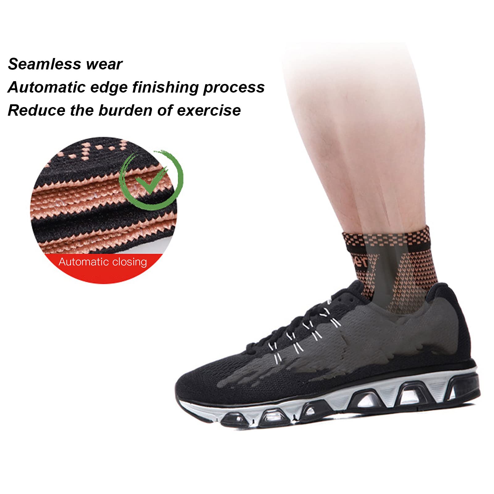 Ankle Guard, Lightweight Ankle Brace for Injury Recovery for Joint Pain(S Code)