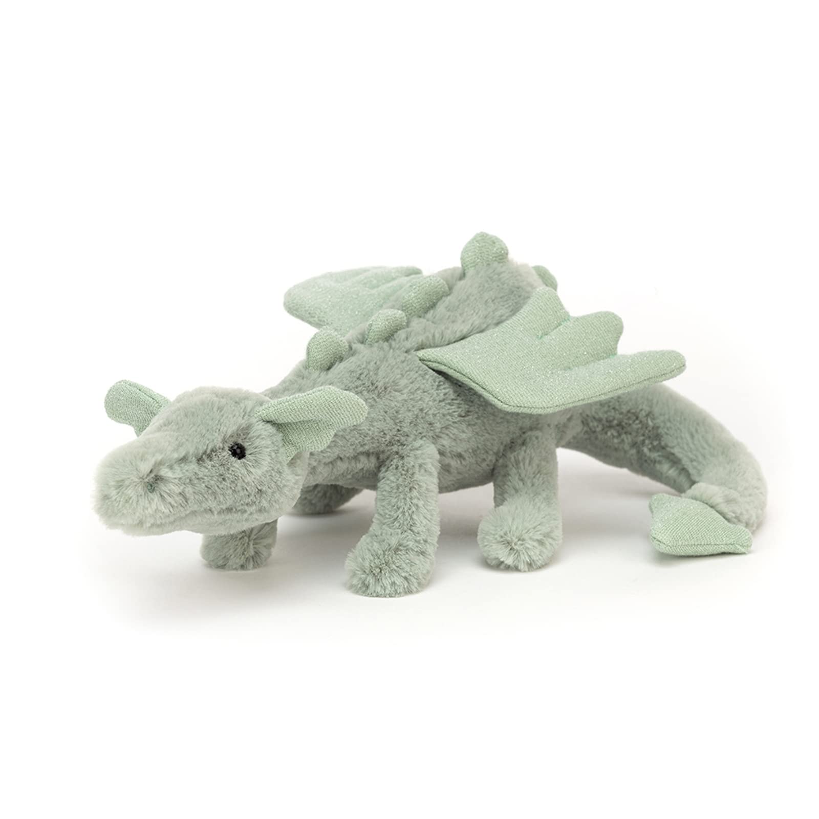 Jellycat Sage Dragon Stuffed Animal, Little 12 inches | Mythical Plush Toy | Classic Children's Gift