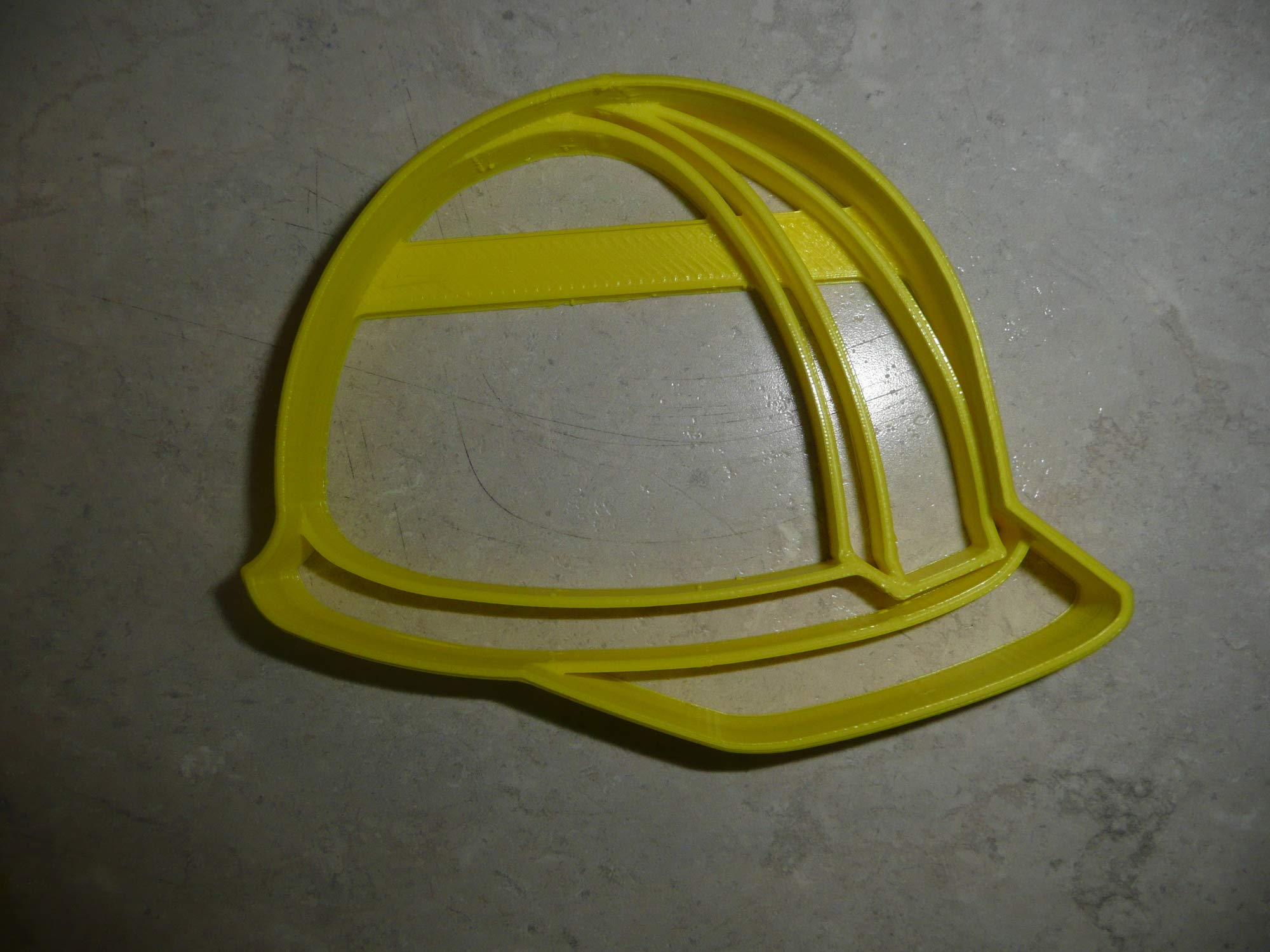 CONSTRUCTION HARD HAT SAFETY GEAR DETAILED COOKIE CUTTER MADE IN USA PR3799