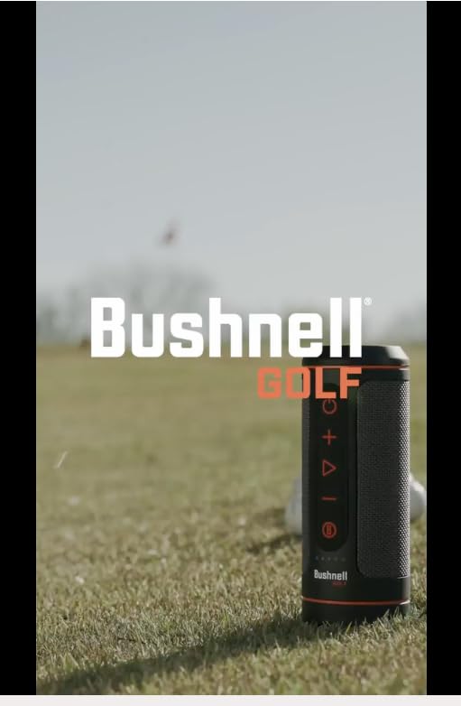 Bushnell Wingman 2 GPS Bluetooth Speaker with Included Wearable4U Ultimate Black Earbuds with Power Case and Wall/Car Chargers Bundle