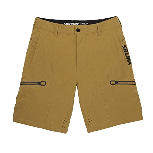 VIKTOS Men's Kadre XP Quick-Drying Lightweight Breathable Stretch Tactical Shorts with Multi Pockets, Coyote, 36