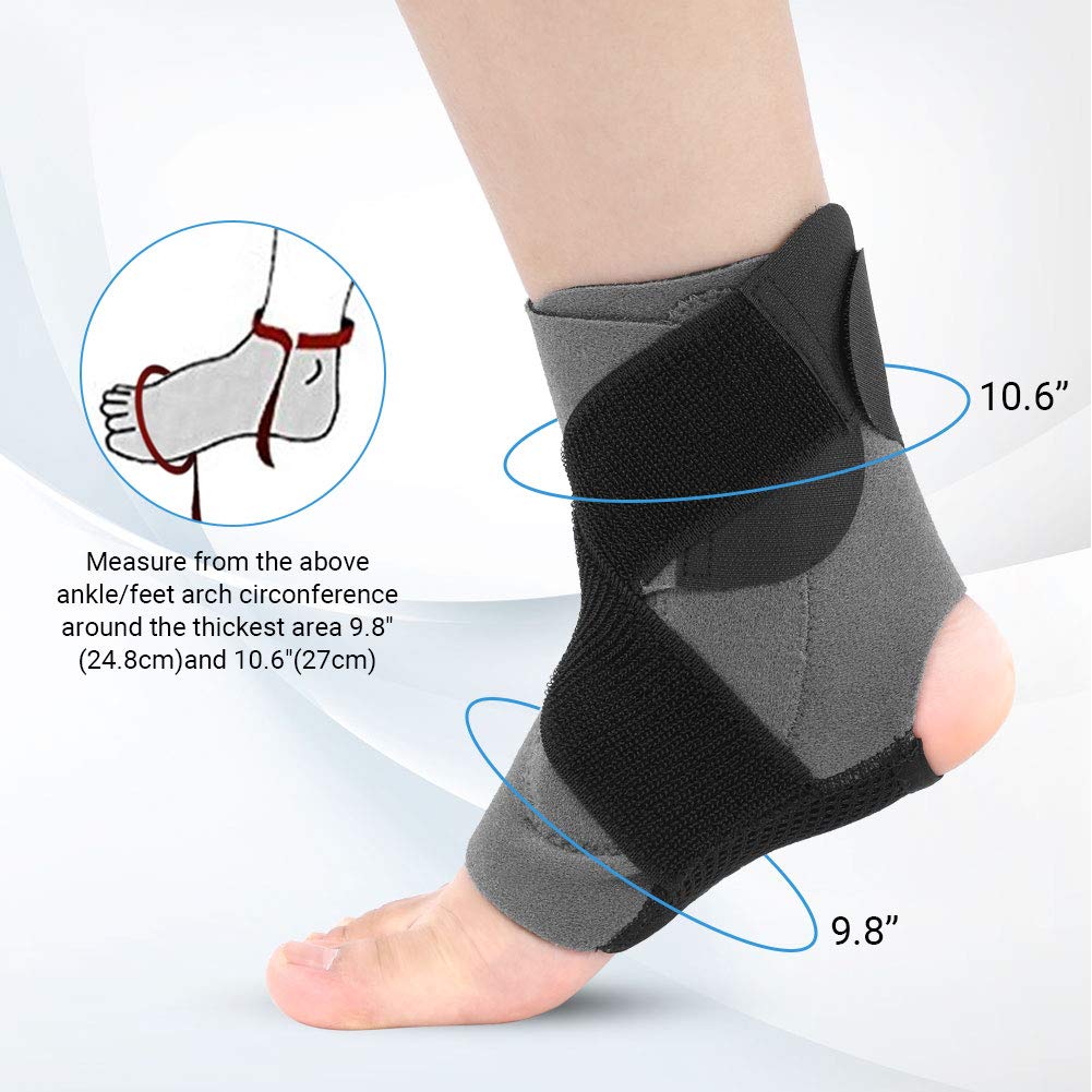 Ankle Support Brace Ankle Protection Adjustable Compression Ankle Braces for Sports Protection