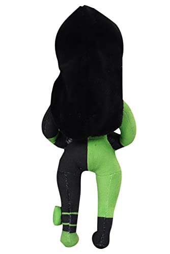 Feeriay Shego Plush Toy 10 in Soft Cute Shego Stuffed Cartoon Figure Plushie Doll Toy Pillow for Kids as The Gift (Shgeo, One Size)