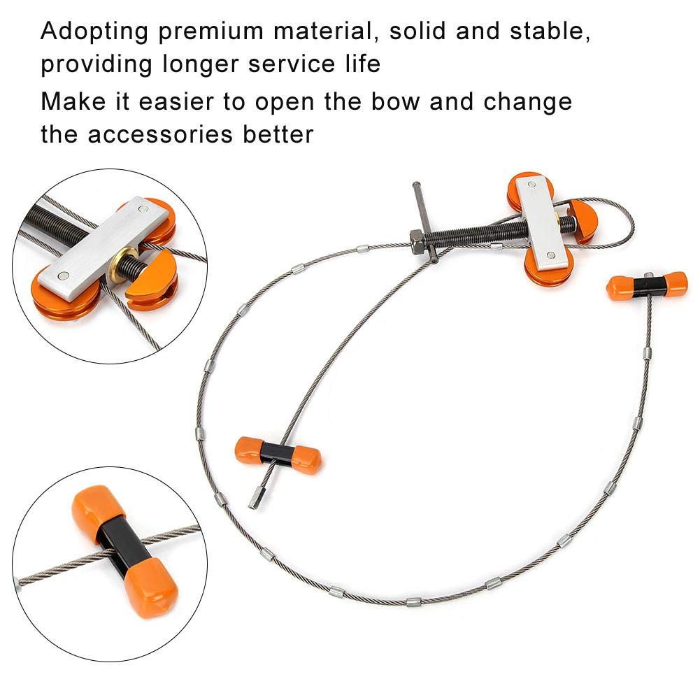 Bow Press Universal Alumium Bow Bracket Release Compound Bows Repair Tool for Tuning Hunting Shooting Outdoor