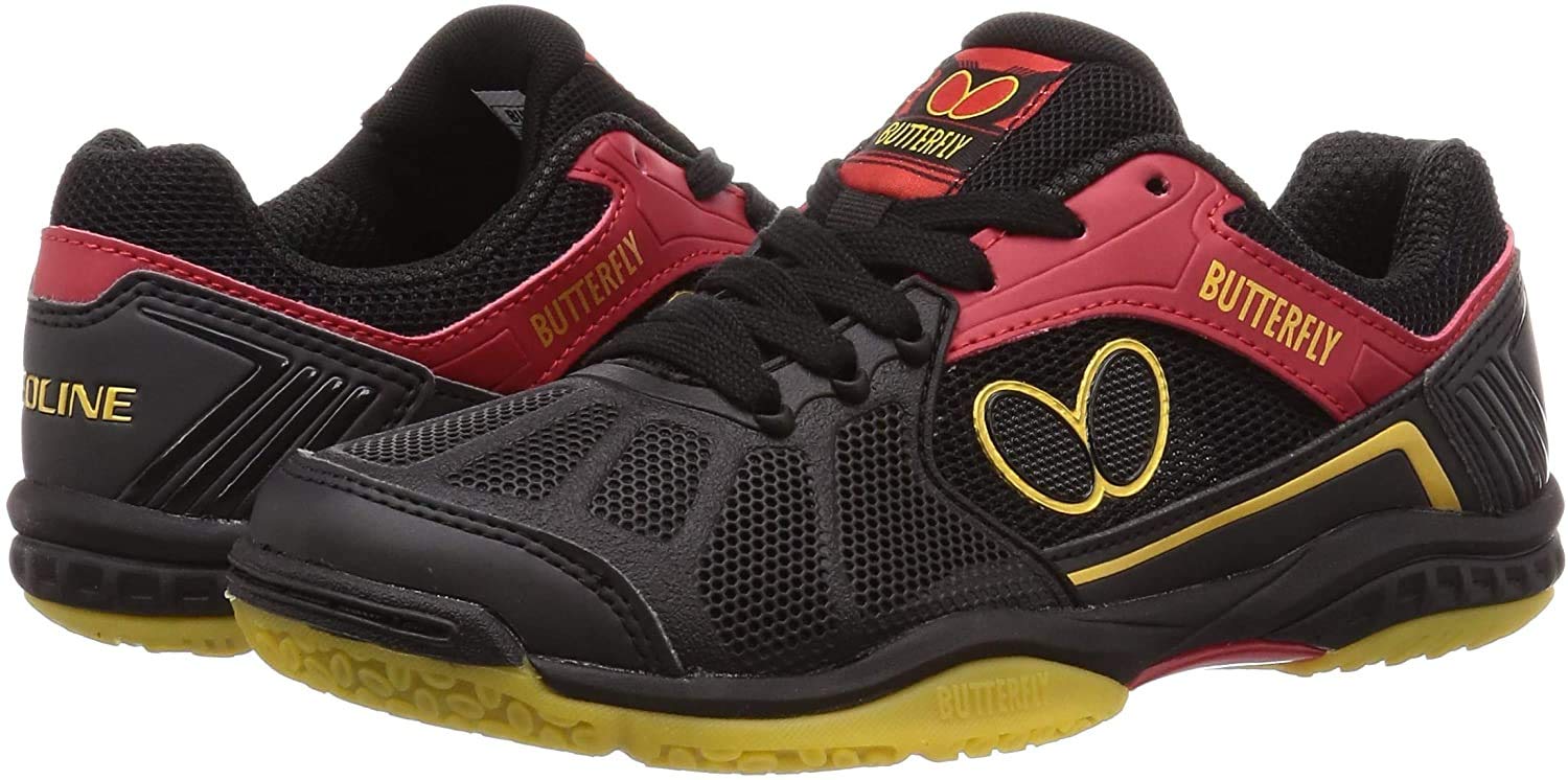 Butterfly Men's Athletic Sneaker, Black, 8.5