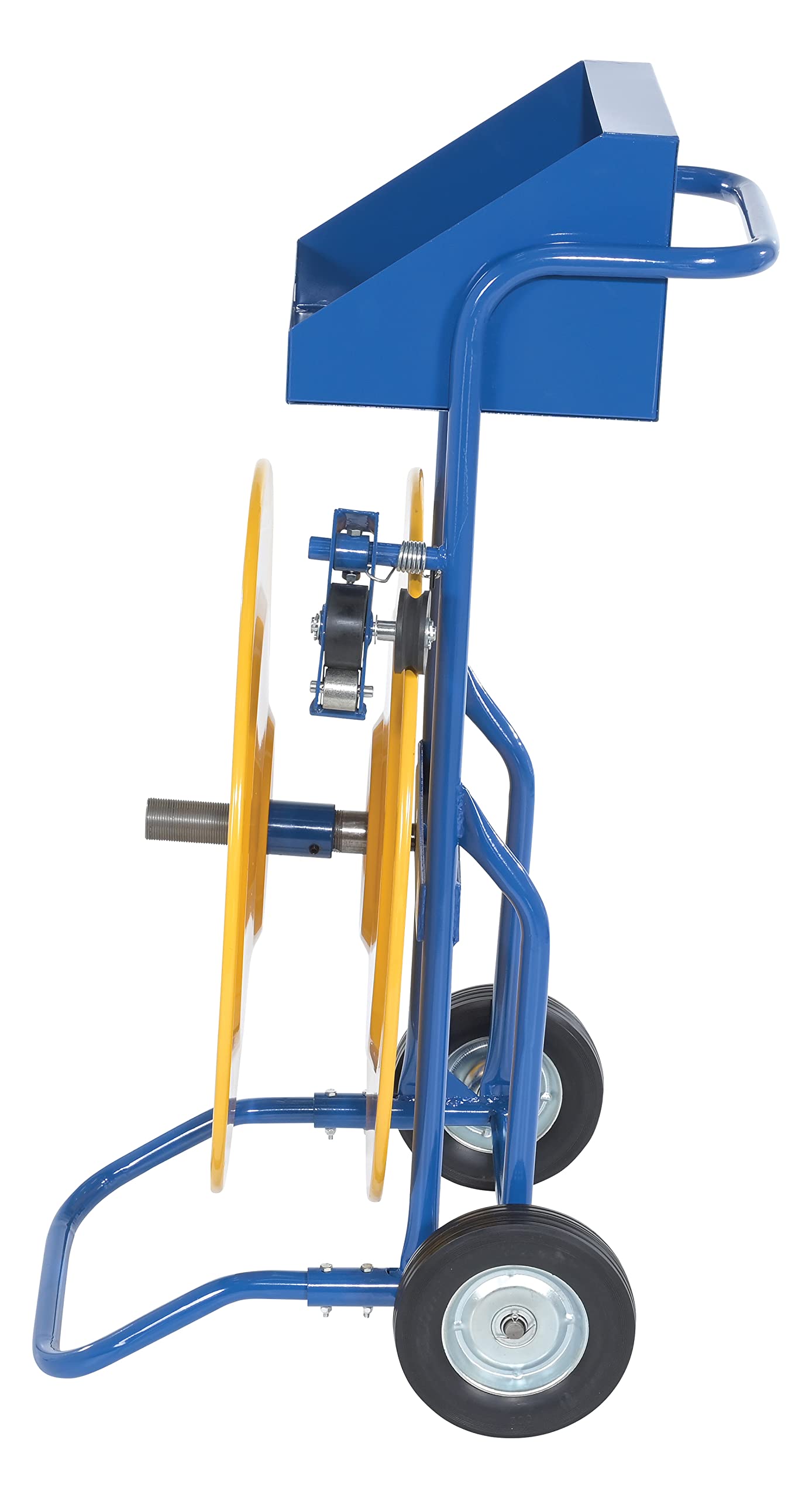 Vestil STRAP-PS-HD Steel Strapping Cart with Powder Coat Finish, 24-7/8" Width, 43" Height, 20-1/2" Depth