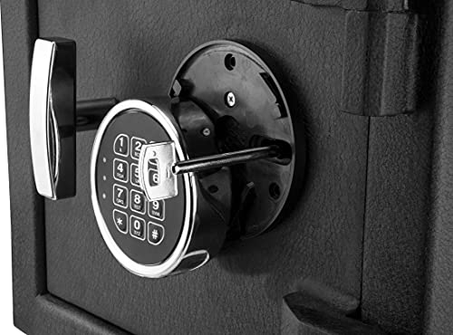 Barska Digital Multi-User Keypad Security Depository Drop Safe with Front Load for Cash, Money, Mail, Business, AX13656