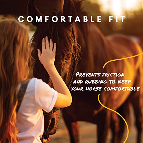 Pro-Force Equine Fly Mask | Horse Fly Mask with UV Protection | Adjustable Fit for Comfort | With Ears