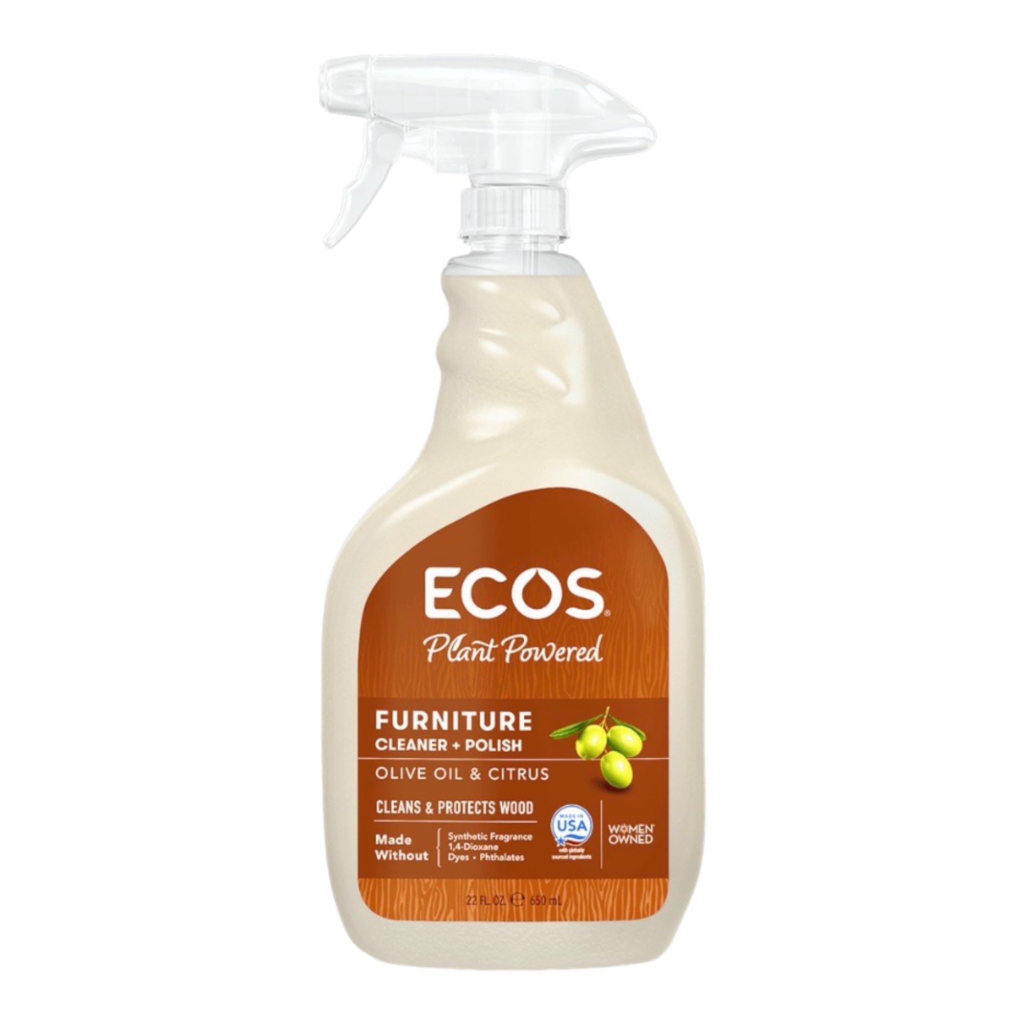 Earth Friendly Products Furniture Polish, 22 Oz