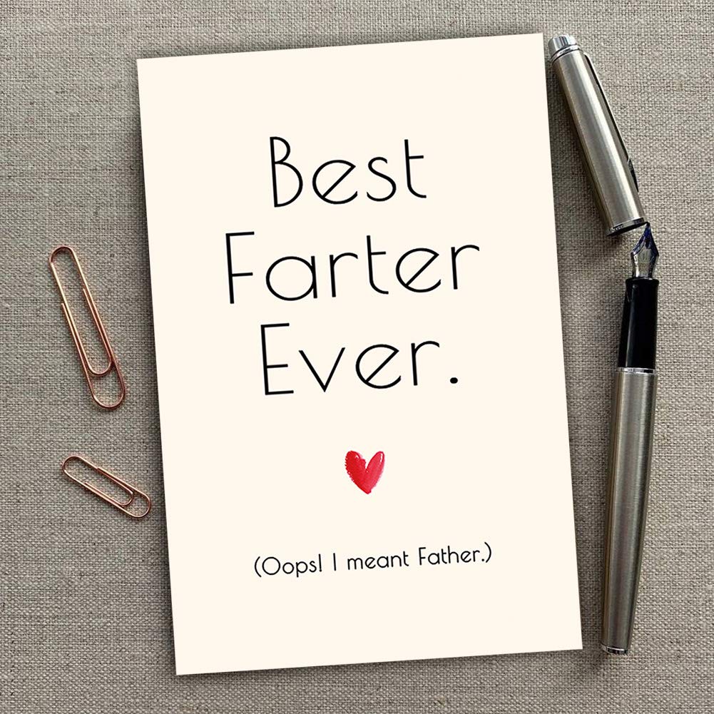 Funny Father's Day Card, Humorous Birthday Card for Dad, Funny Card for Dad, Joke Card for Dad