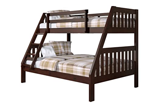 Donco Kids Austin Mission Twin Over Full Cappuccino Bunkbed
