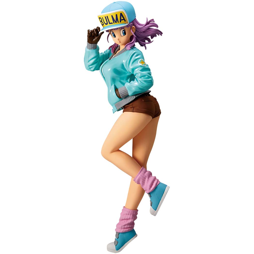 Banpresto Dragonball Glitter & Glamours Bulma II Special Color Green Statue Figurine