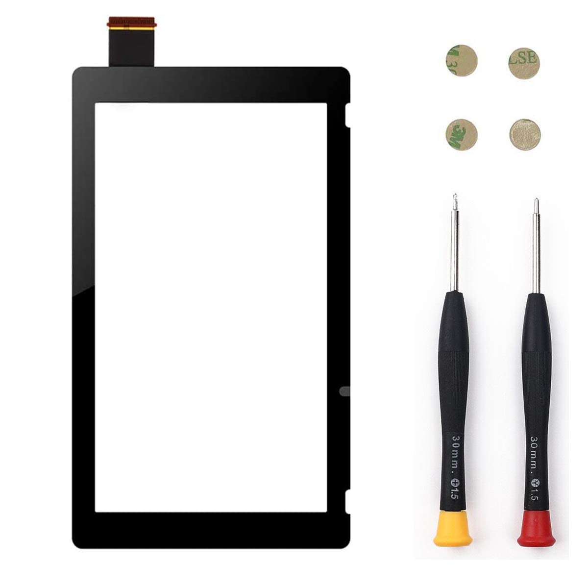 Bonier New Digitizer Touch Screen Replacement for Nintendo Switch 2017