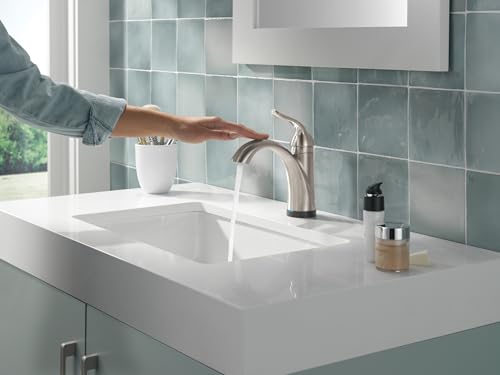 Delta Faucet Lahara Bronze Bathroom Faucet, Single Hole Bathroom Faucet, Single Handle, Diamond Seal Technology, Drain Assembly, Venetian Bronze 538T-RB-DST