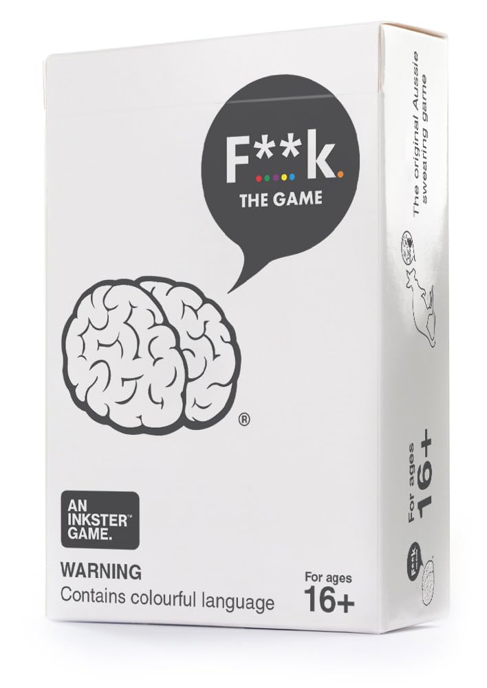F**k. The Game - Fun Drinking Game for Adults, Perfect Party Game Night, Hilariously Social Card Game