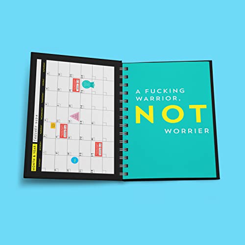 F*ck Cancer Undated Planner: A 52-Week Motivational Organizer and Get Well Gift for Cancer Patients and Caregivers