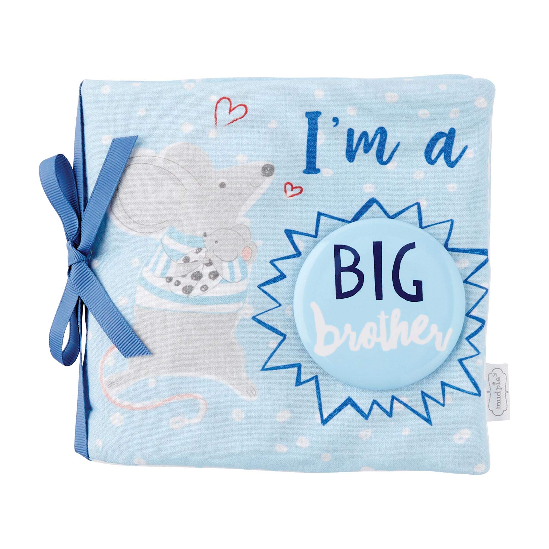 Mud Pie Big Sister Book and Pin Set