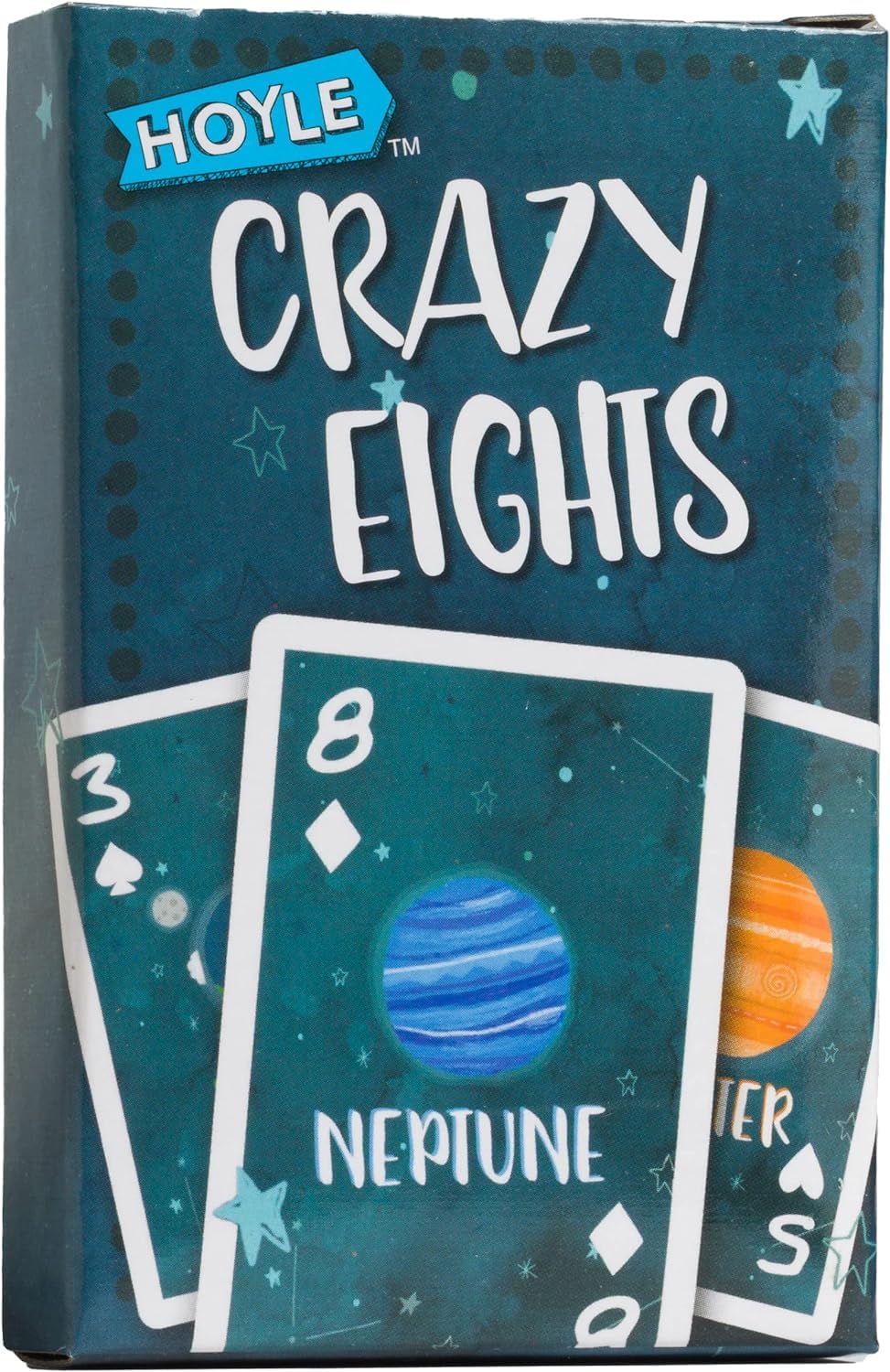 Hoyle 6 in 1 Fun Pack Kids Playing Cards Games Go Fish Crazy 8s Old Maid Slapjack