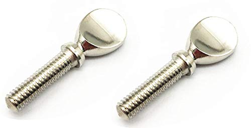 Jiayouy 2Pcs Silver Sax Neck Screw Tightening Screw for Saxophone Clarinet Fixing Parts