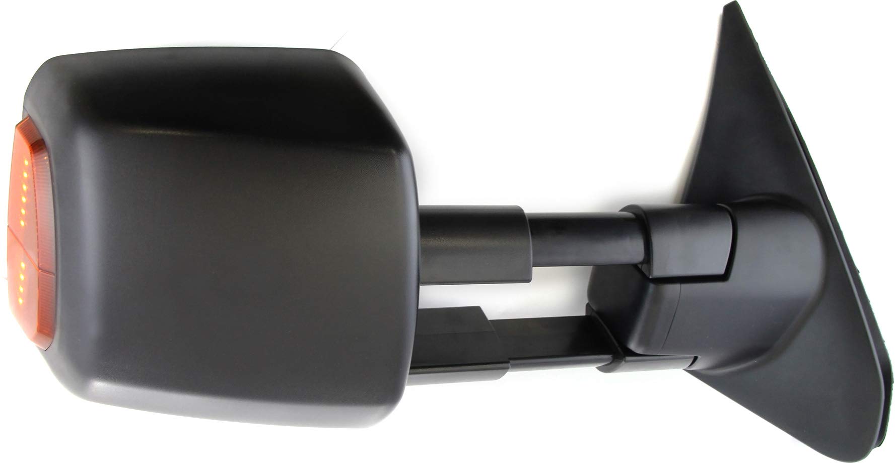 Kool Vue Driver & Passenger Side Power Heated Towing Mirrors for Toyota Tundra 2007-2021 With Signal Light Textured Standard Cab