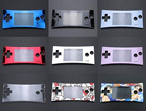 Faceplate Cover Replacement Front Shell Housing Case for Game Boy Micro GBM (Light Purple)