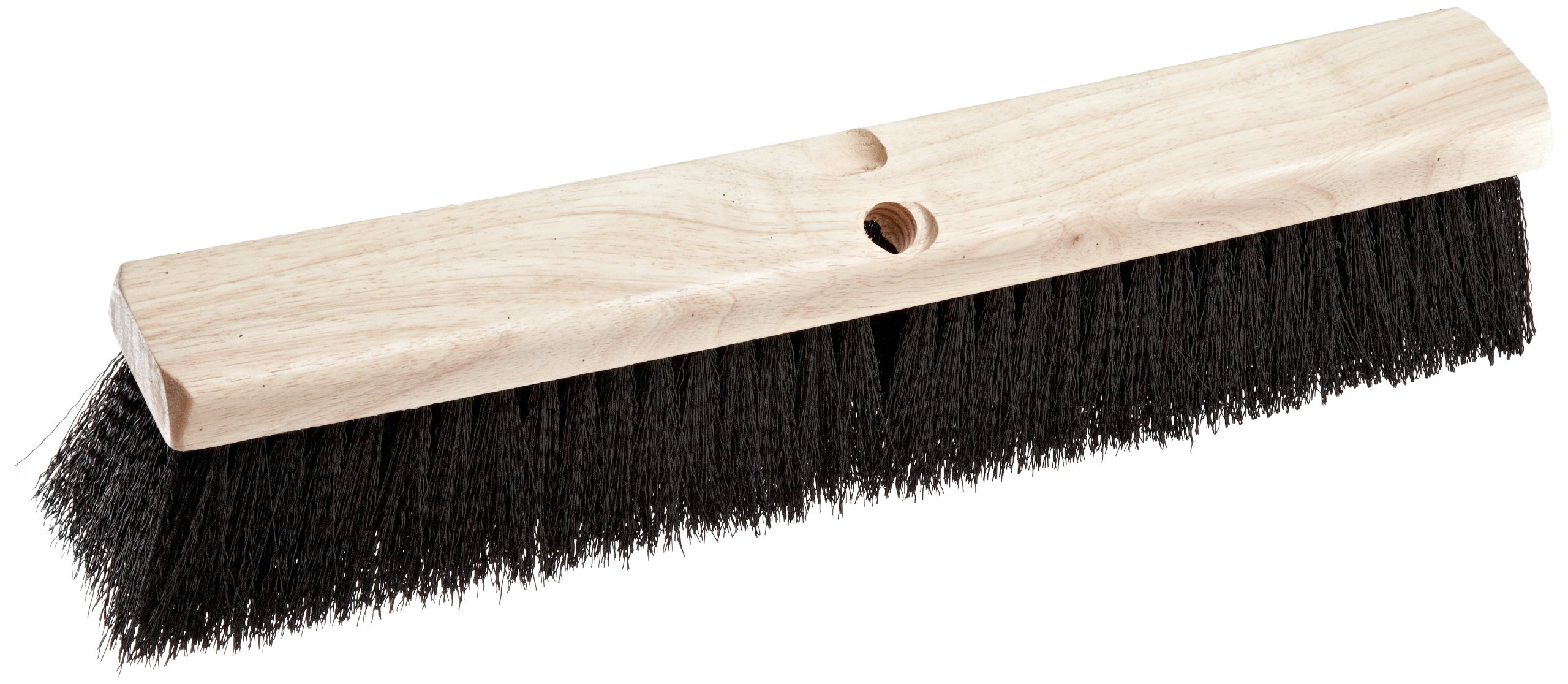 Weiler 42035 18" Block Size, Black Polypropylene Fill, Medium Sweep Floor Brush