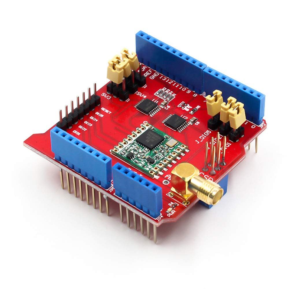 Baoer 433/868/915Mhz LoRa Shield IOT Long Distance Wireless Lora Shield for Dragino Arduino Leonardo UNO Mega2560 Duemilanove Due 915Mhz