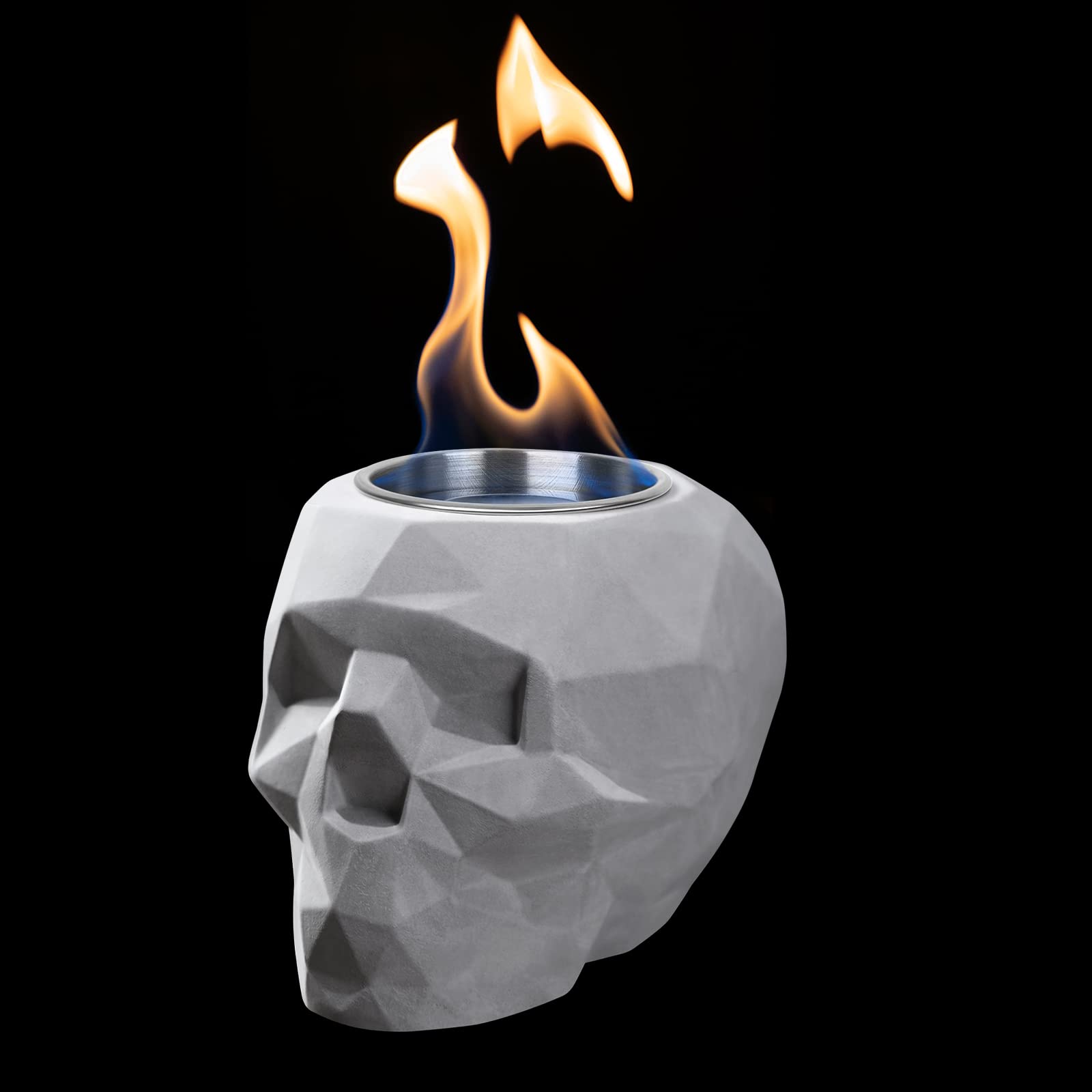 BRIAN & DANY Tabletop Fire Pit, Portable Mini Fireplace for Indoor and Outdoor Use