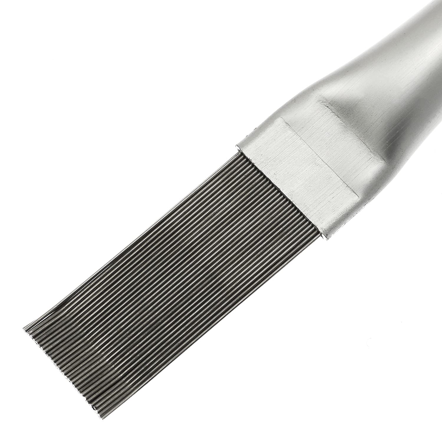 ZRM&E Stainless Steel Fin Comb Brush Air Conditioner Fin Repair Tool Universal Folding Brush Cleaning Tool 14x2.5cm