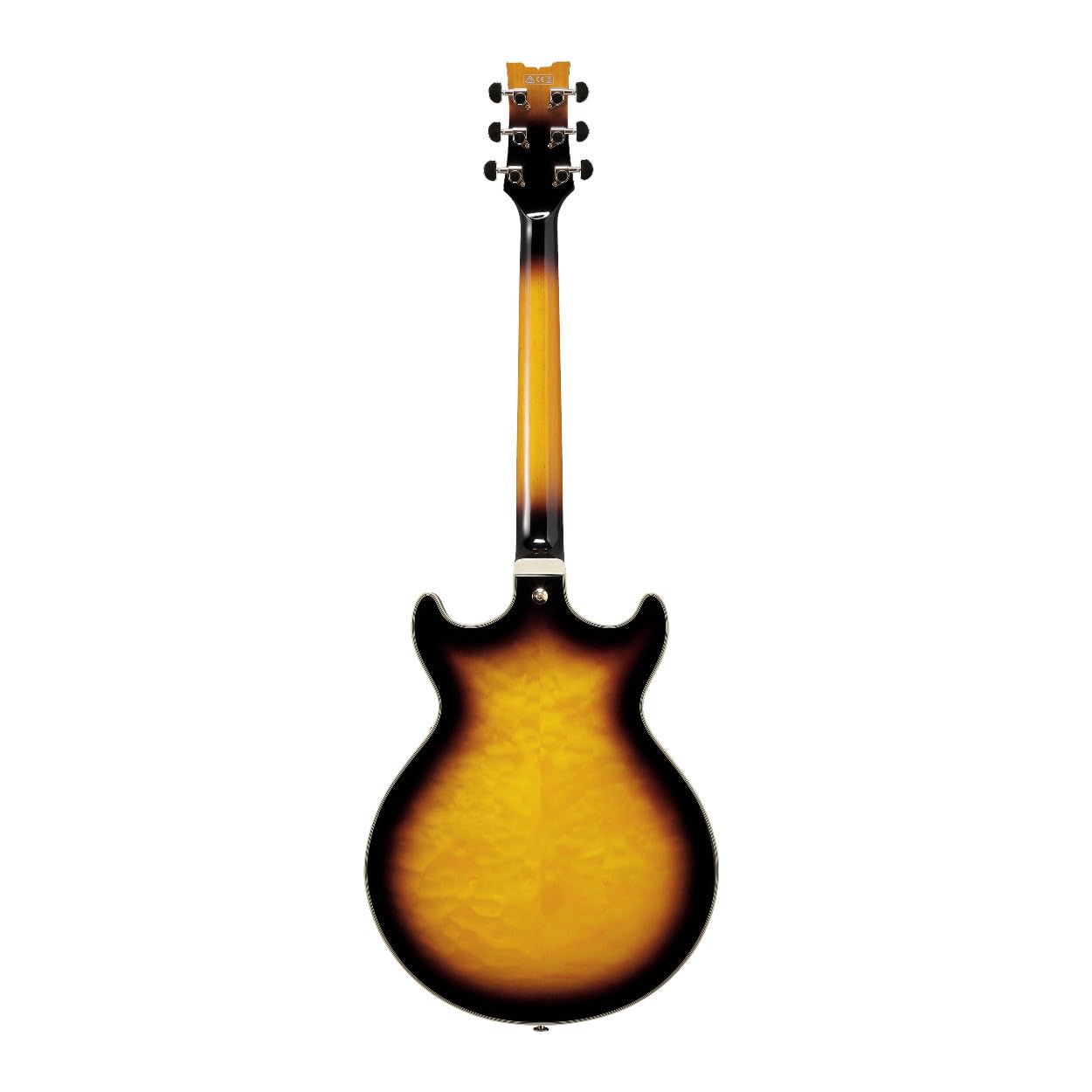 Ibanez Artcore Expressionist AM93QM - Antique Yellow Sunburst