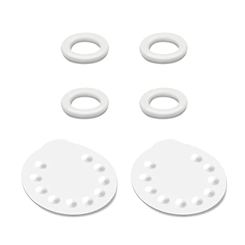 Replacement Parts for Medela Harmony Manual Pump; 4 O-Rings, 2 Membranes by Maymom