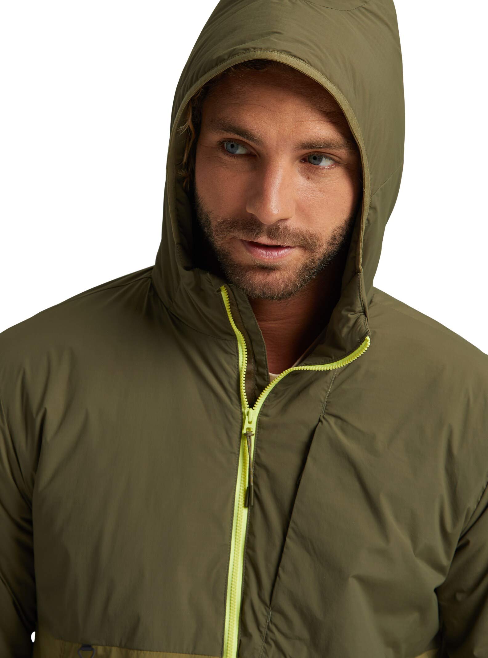 Burton Mens Multipath Hooded Insulated Jacket, Keef/Martini, Medium