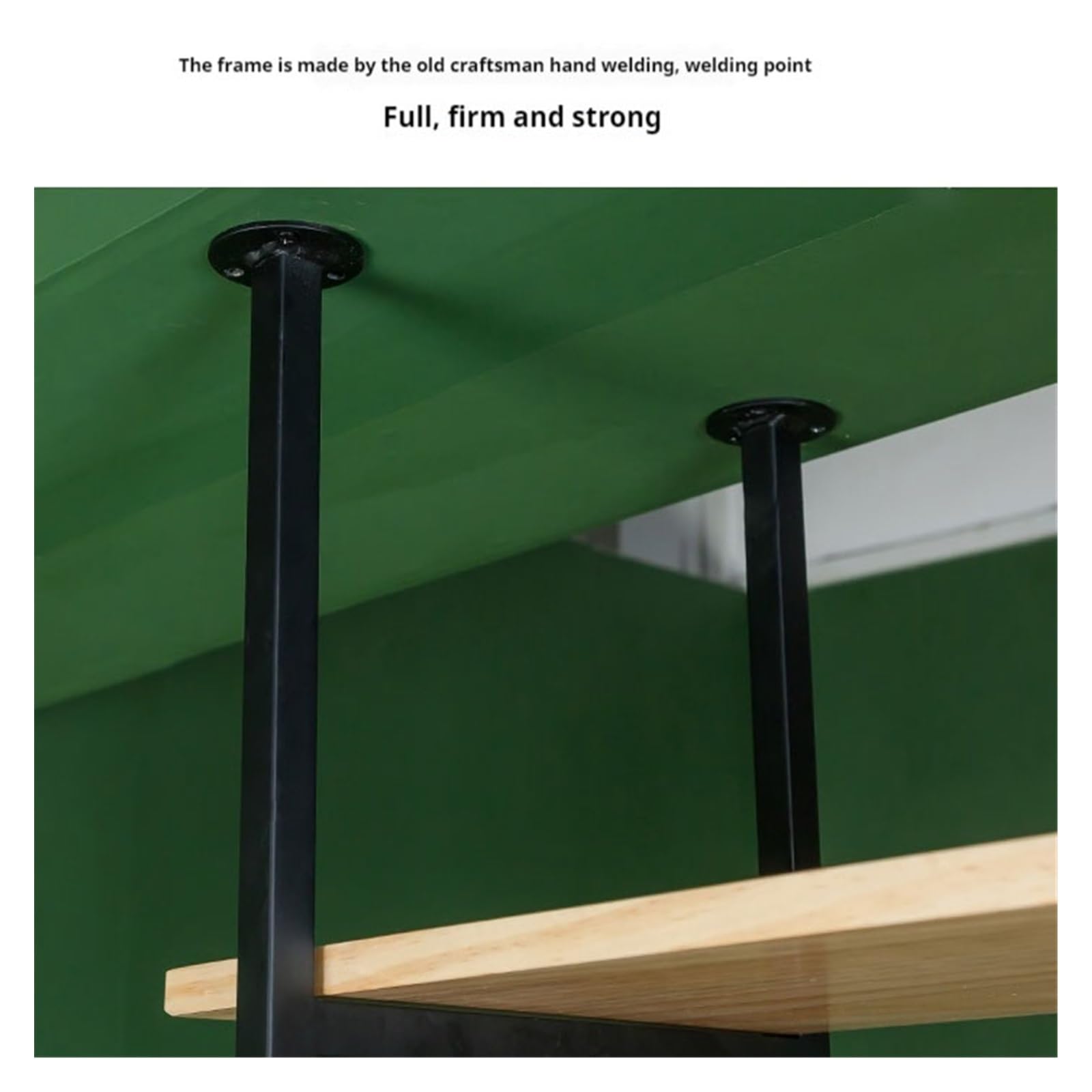CSNBDMBBSH Floating Shelves, Ceiling Shelf Brackets 2 Layer,Wall-Mounted Decorative Rack For Bars And Restaurants, Hanging(100 * 30 * 60cm(39 * 12 * 24IN))