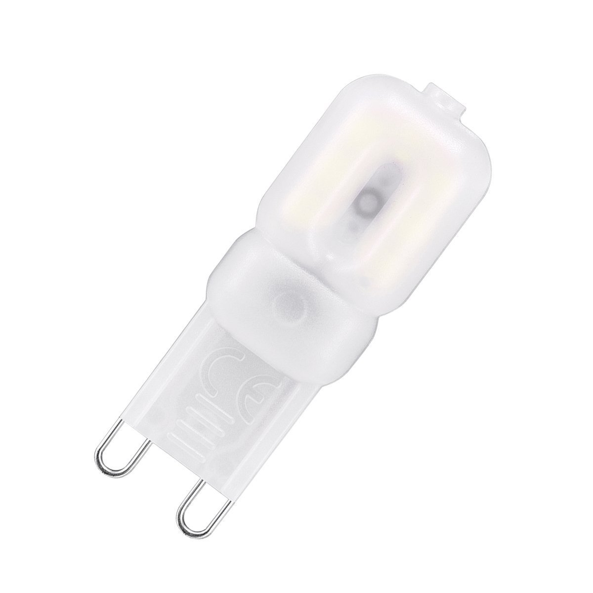 G9 LED Light Bulbs 10 Pack G9 Base 3 Watts Cool White 110V Dimmable Frosted Lens Light Lamps for Indoor Chandelier Ceiling,Equivalent to 25W Halogen