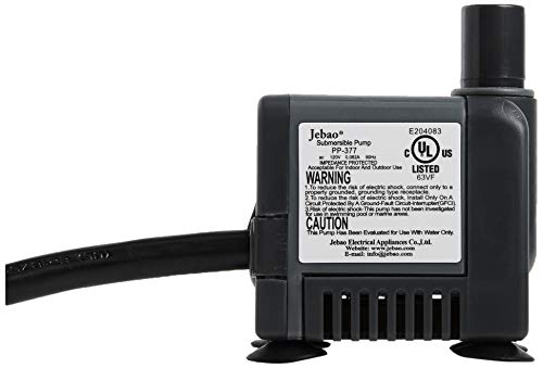 Jebao PP377 Submersible Fountain Pump - 105 GPH