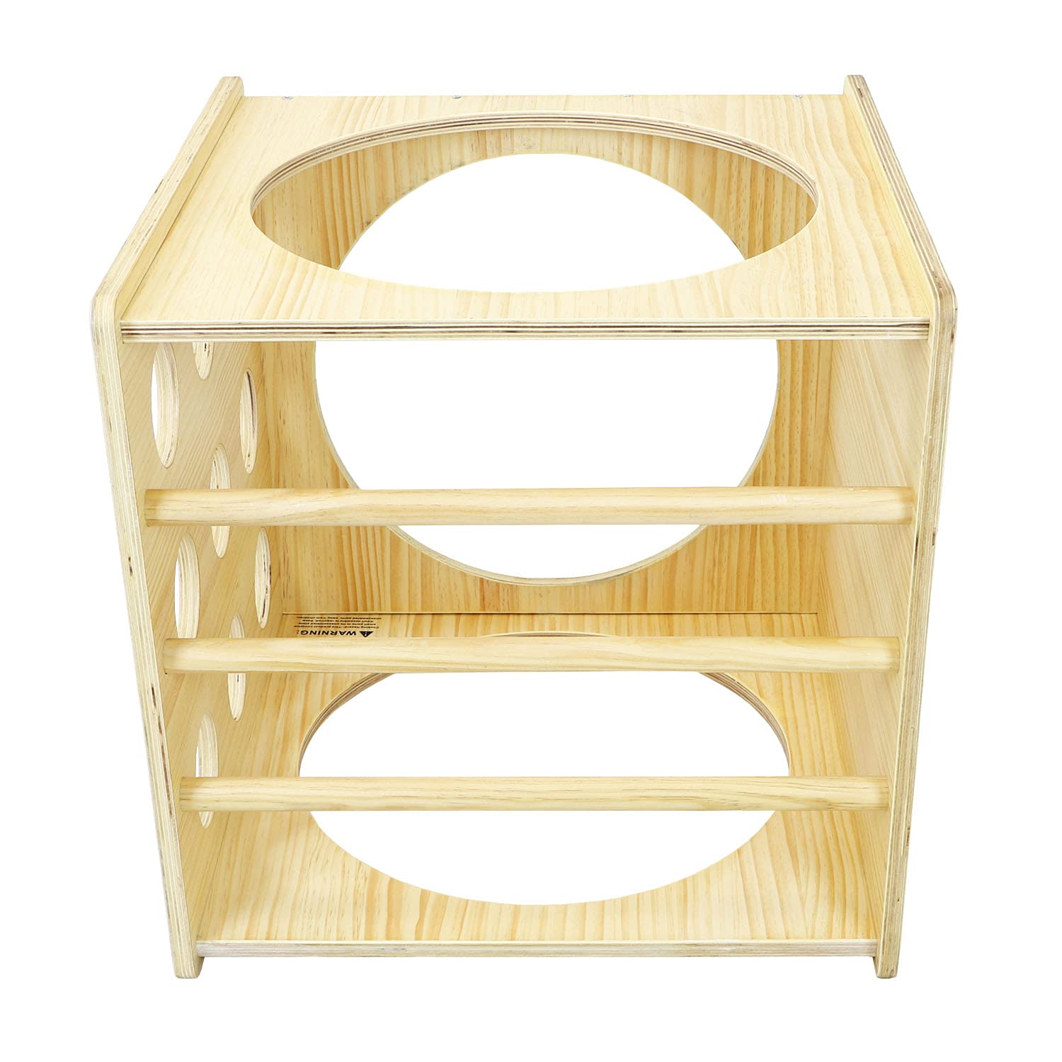 Wooden Cube Climber for Kids Toddlers, Multifunctional Climbing Toy Activity Center Indoor, CPSA Certified