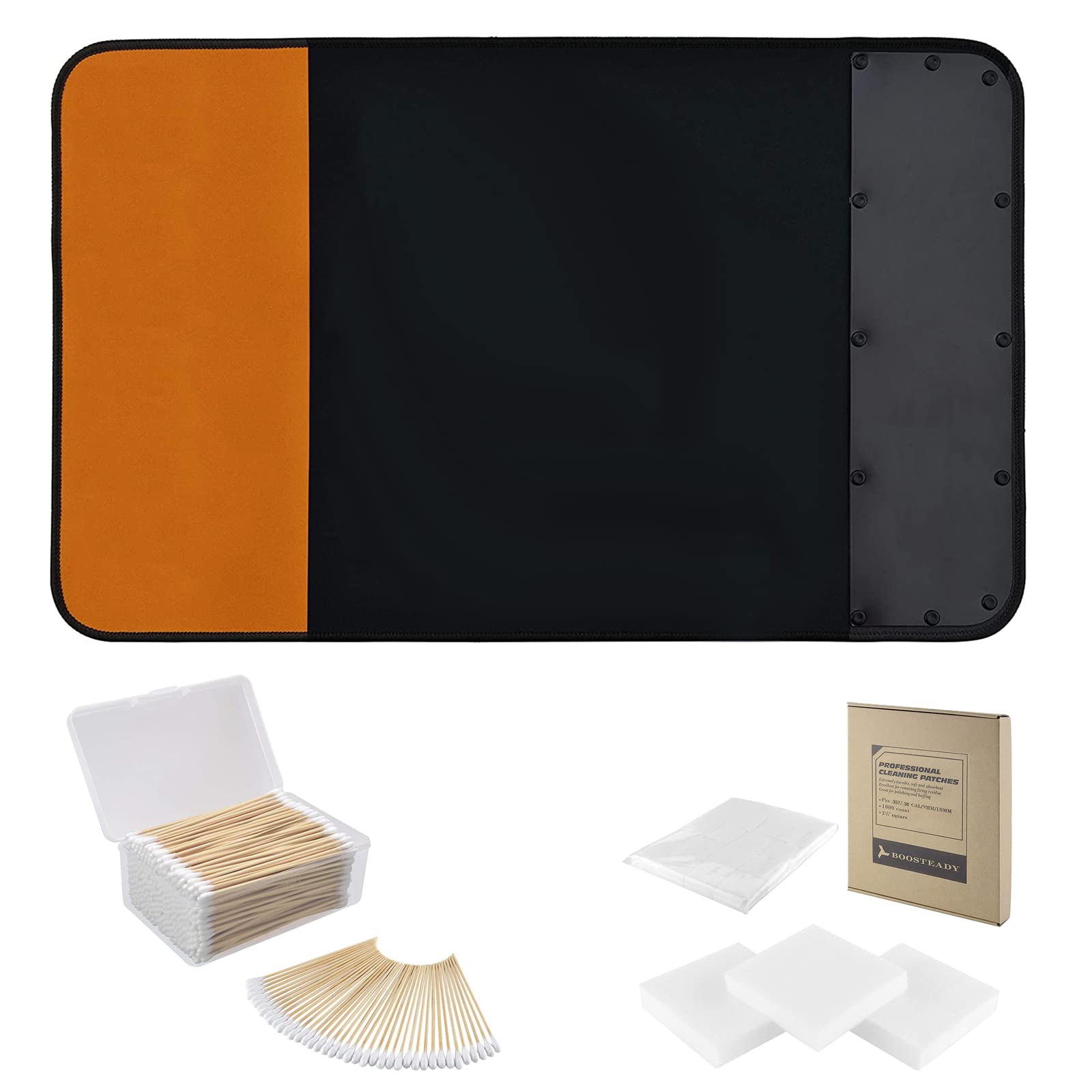 BOOSTEADY Non-Slip Cleaning Mat,Cleaning Patches and Cleaning Swabs
