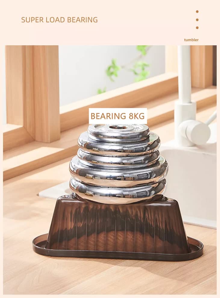 Cassalino Kitchen Sink Drain and Strainer Basket - Adjustable Drainer Rack - Multifunctional Sink Filter - Drain Basket Hangs on Faucet Fits All Sink